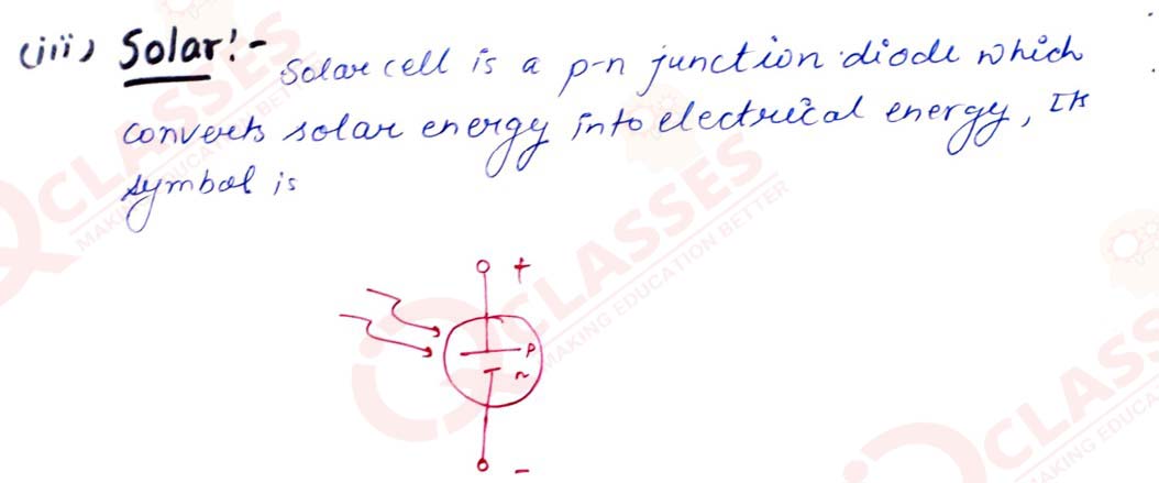 Class 12 ISC Physics Important Notes Chapter Junction Diodes
