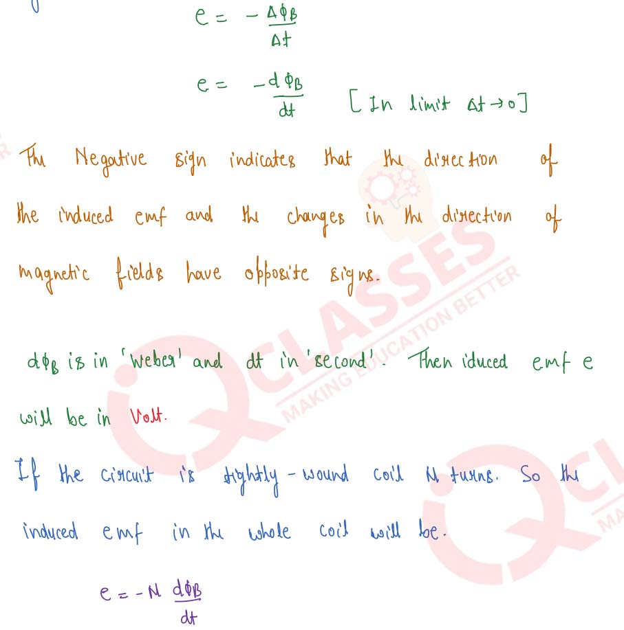 Class12 Isc Physics Nootan Chapter Electromagnetic Induction