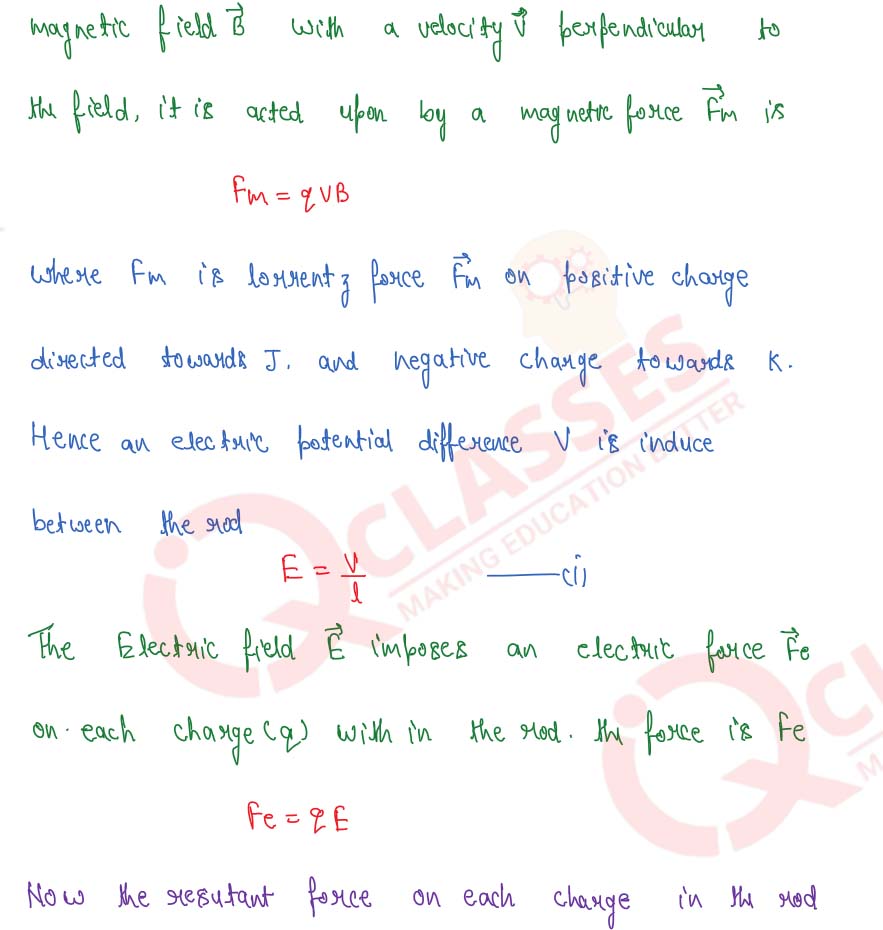 class12 ISC Physics Nootan Chapter Electromagnetic Induction