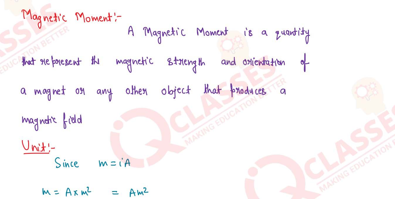 Class 12 ISC Physics Chapter Magnetic Field and Earths Magnetism